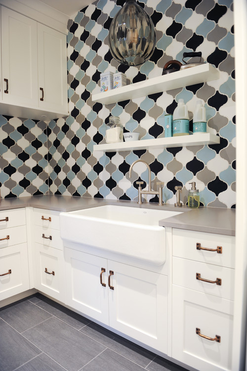 New Trend Alert: Arabesque Tile Backsplash Trends with Images | Marble ...