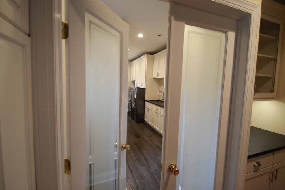 Far Hills Laundry Room Remodel - Transitional - Laundry Room - New York ...