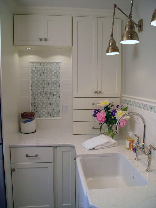 Farm style Sink Laundry Room - Transitional - Laundry Room - Miami - by ...