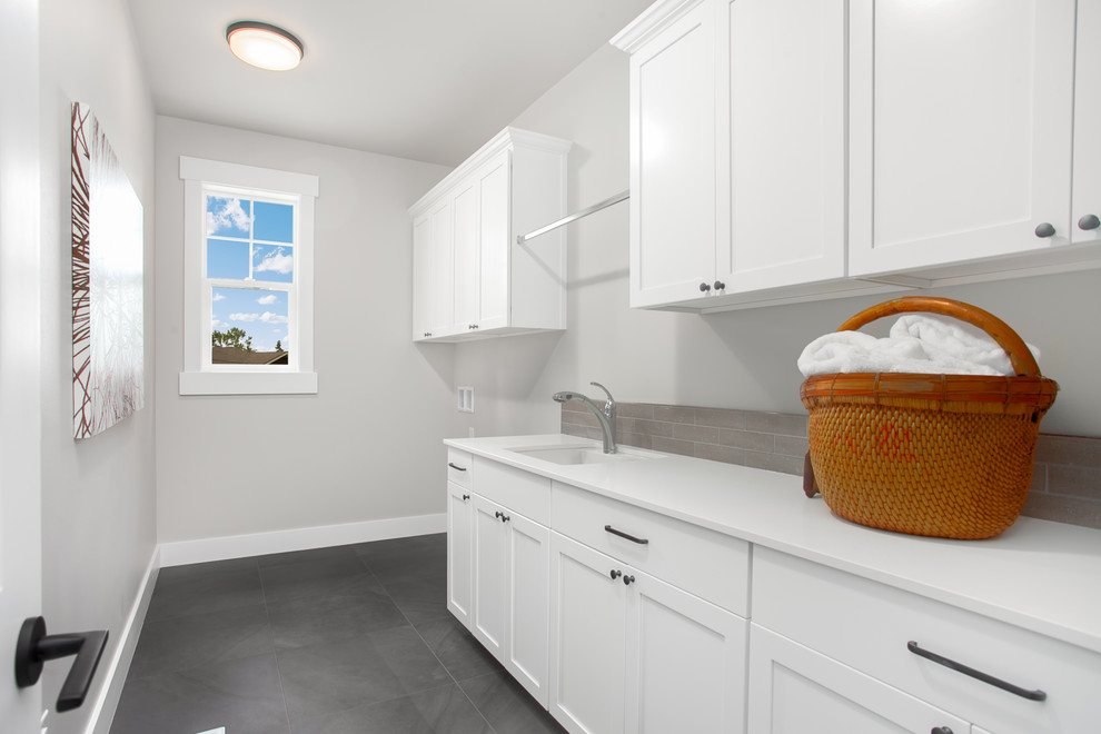Greater Seattle Area | The Parthenon Laundry Room - Craftsman - Laundry ...