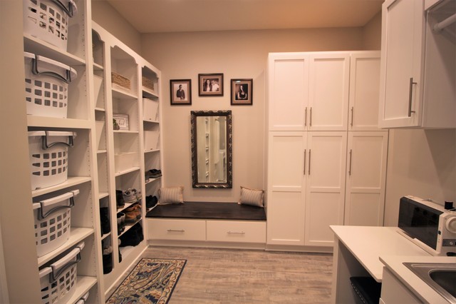 Home Central - Mud Room, Laundry Room, Library, Pocket Office ...