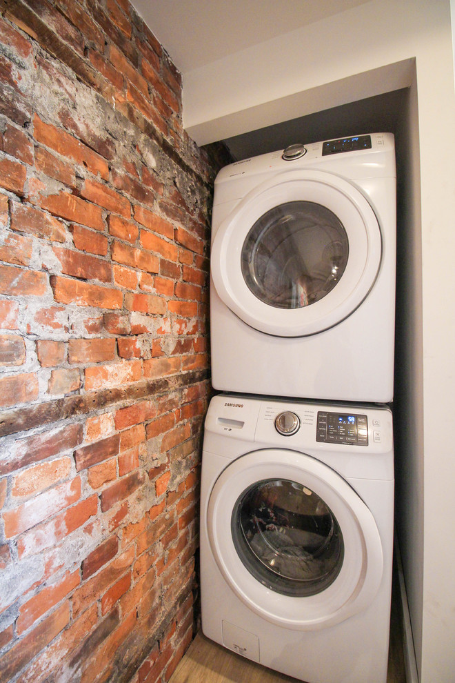 Laundry Corner - Industrial - Laundry Room - Toronto - by TN Interiors ...