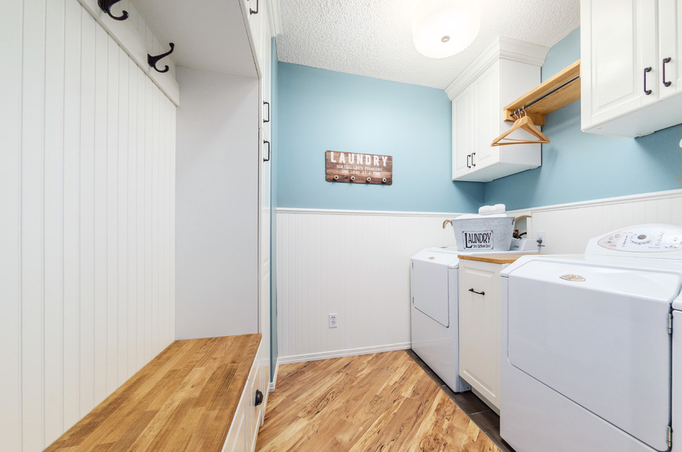 Laundry/Mudroom Makeover - Traditional - Laundry Room - Calgary - by ...