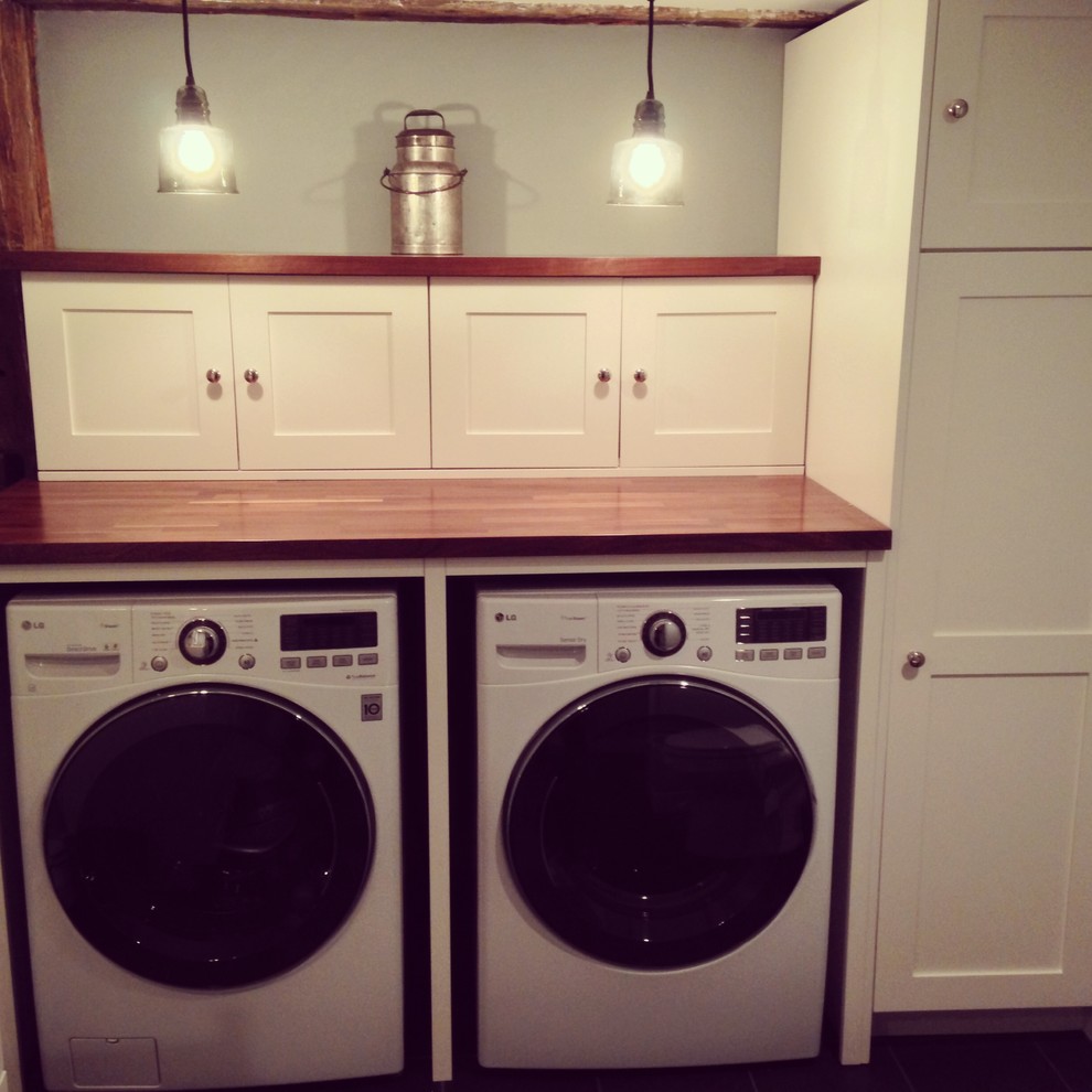 Laundry/Powder Room - Traditional - Laundry Room - Boston - by TMK ...