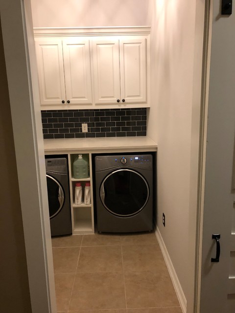 Laundry room flip after - Country - Utility Room - Dallas - by ...