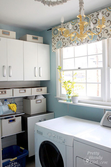 Laundry Room Makeover with Flow Wall Systems - Traditional - Laundry ...
