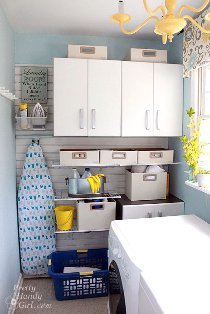 Laundry Room Makeover with Flow Wall Systems - Traditional - Laundry ...
