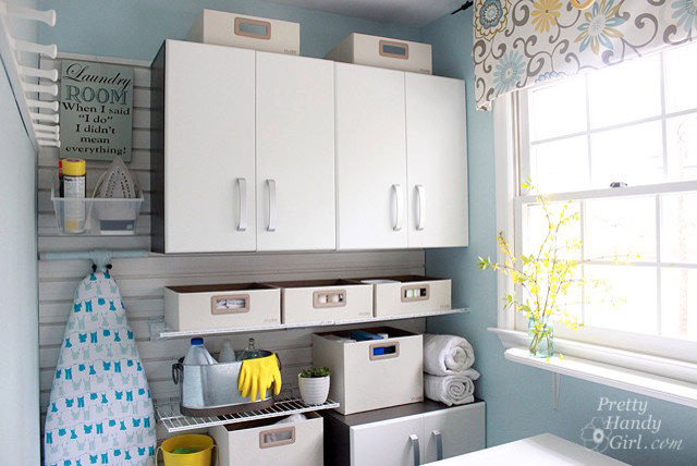 Laundry Room Makeover with Flow Wall Systems - Traditional - Laundry ...
