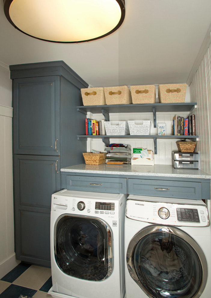 Laundry room with storage - Traditional - Laundry Room - DC Metro - by ...