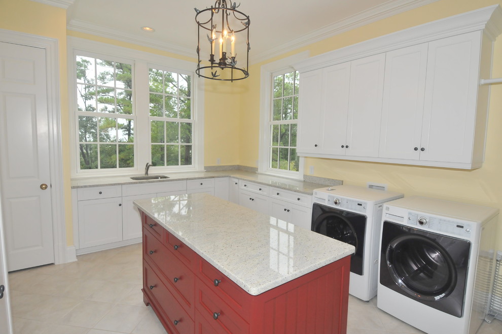 Laundry with a view - Traditional - Laundry Room - Raleigh - by Scott ...