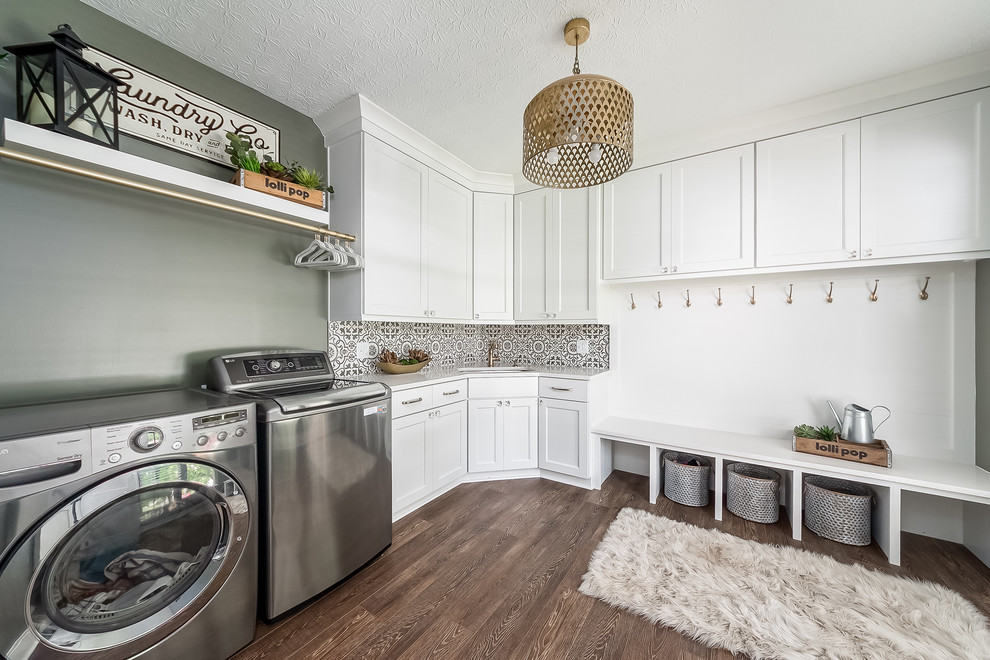 Transitional Laundry Room - Transitional - Laundry Room - Columbus | Houzz