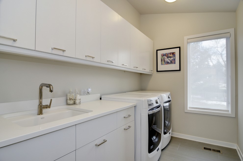 Modern Ranch | New Home - Contemporary - Laundry Room - Chicago - by ...