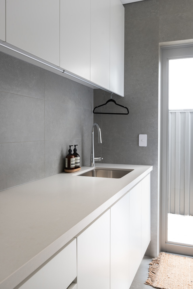 Modern Scandi Inspired Home - Scandinavian - Laundry Room - Perth - by ...