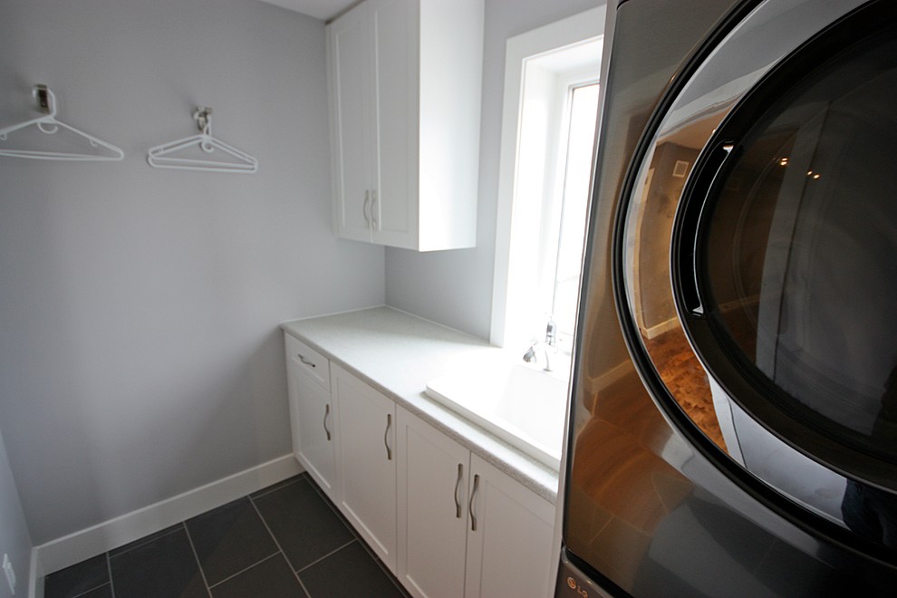 Old Westmount Bungalow "Pop-Up" - Contemporary - Laundry Room - Toronto ...