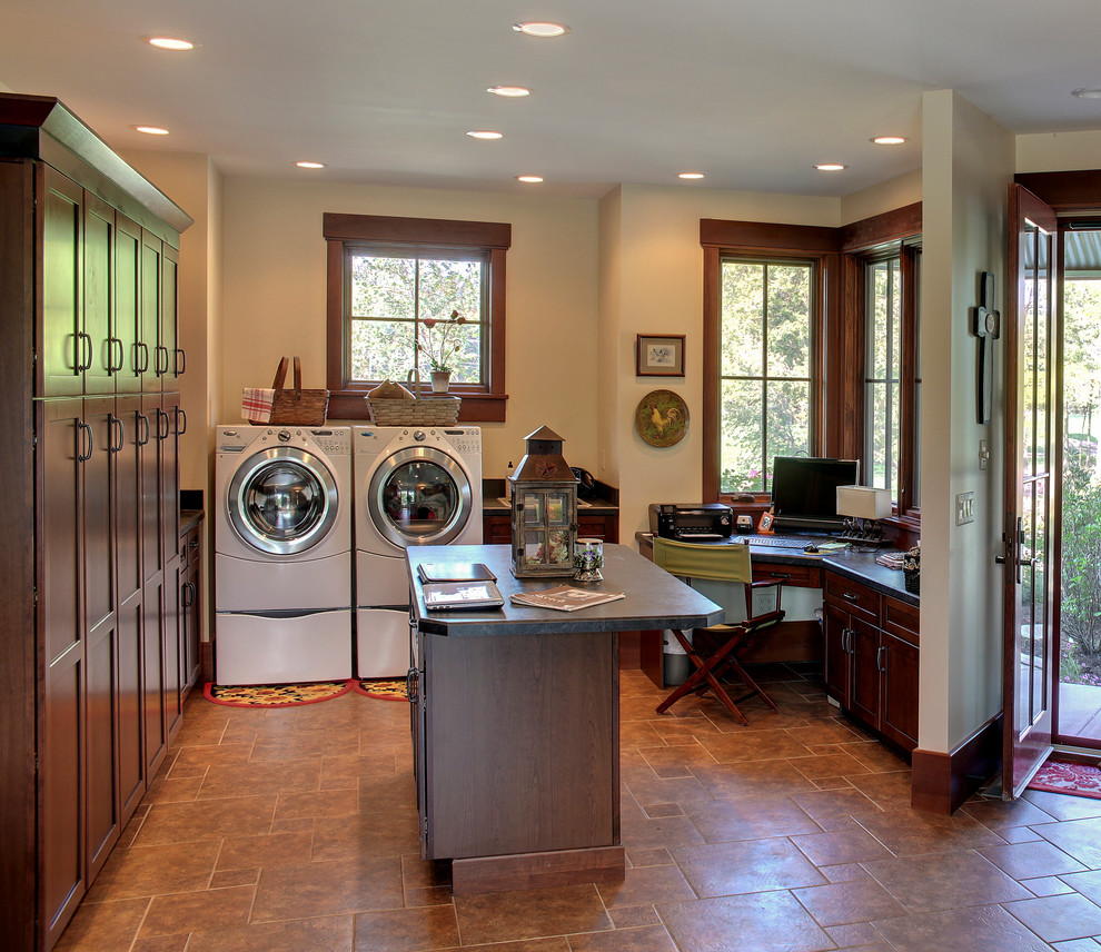 Ranch 1 - Farmhouse - Laundry Room - Chicago - by HELMAN SECHRIST ...