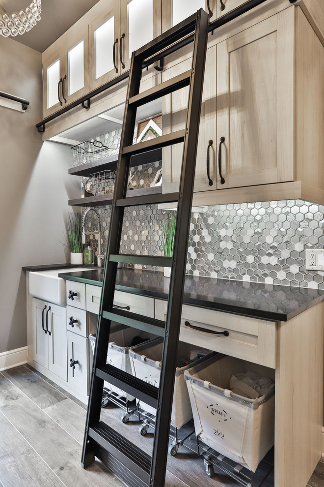 Rustic Chic Multi Use Space Takes on New Heights - Country - Utility ...