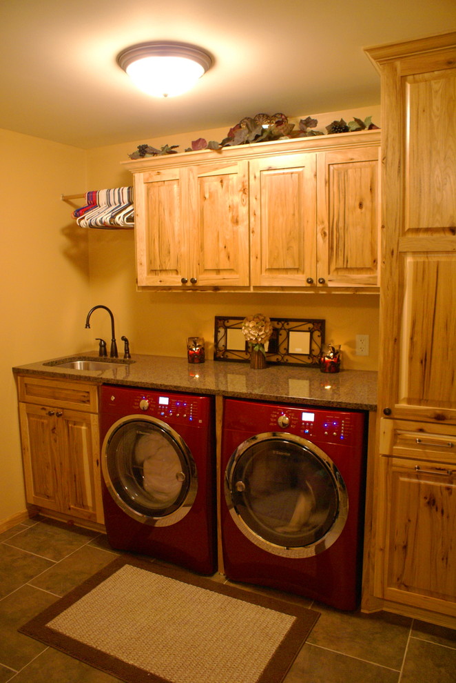 Rustic Laundry Room - Traditional - Laundry Room - Minneapolis - by ...