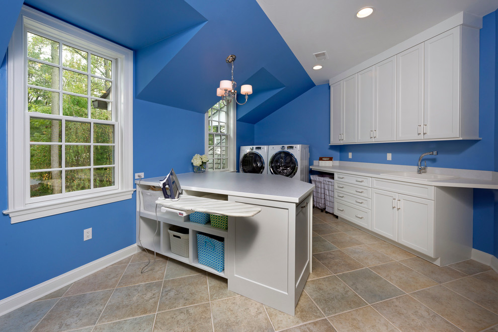 Sampling of BOWA Laundry Rooms - Transitional - Laundry Room - DC Metro ...