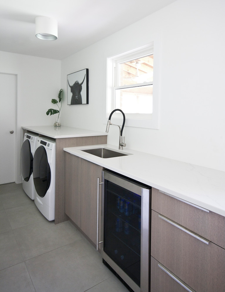 Scandinavian Remodel - Scandinavian - Laundry Room - Toronto - by Rosa ...