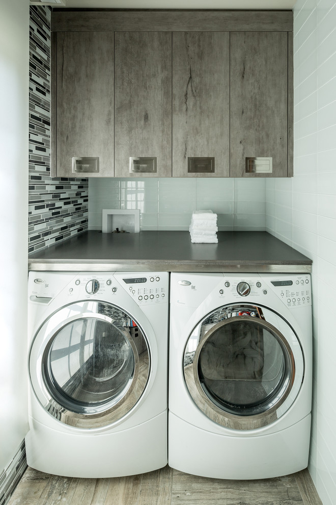 Sleek Laundry Room - Contemporary - Laundry Room - New York - by erik ...