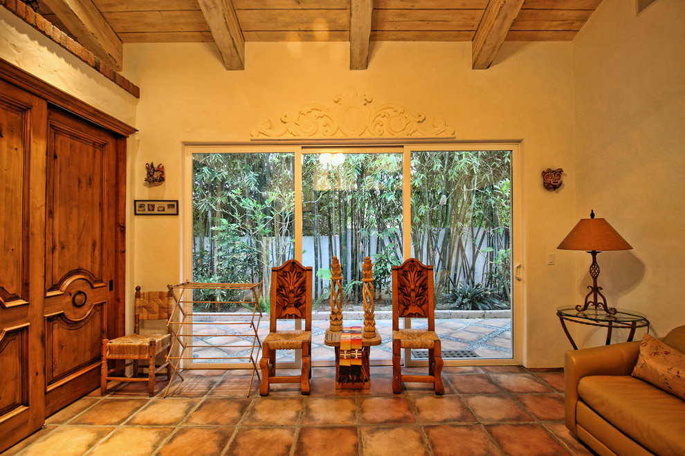 Spanish Hacienda, Tarzana - Mediterranean - Laundry Room - Los Angeles ...