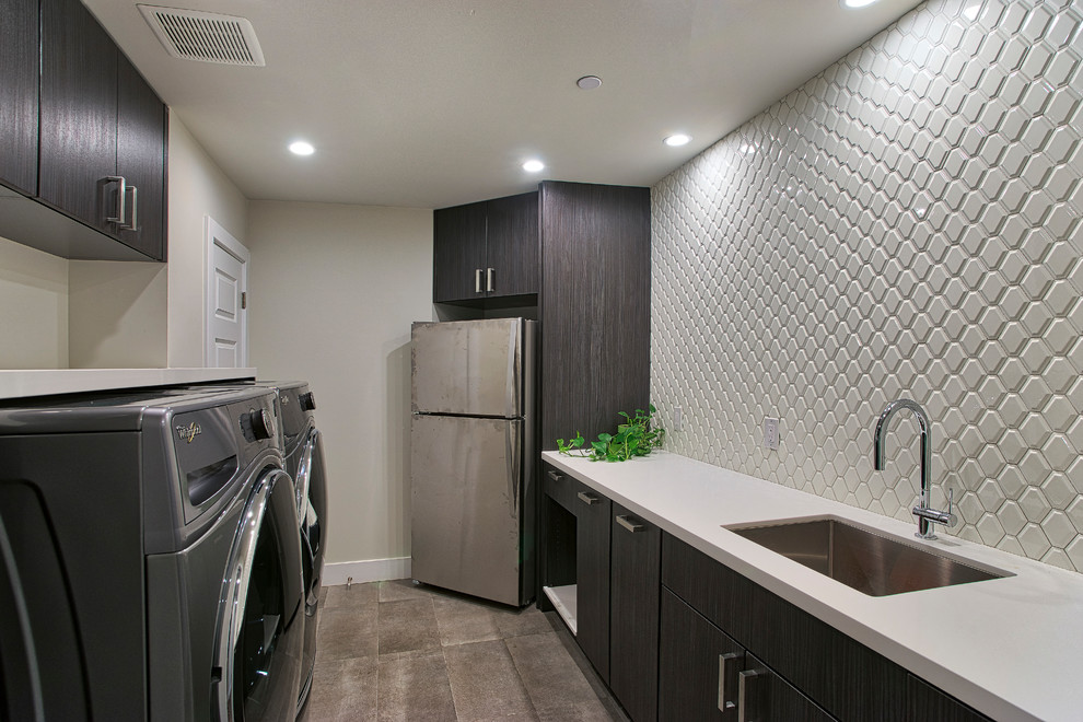 Sutton Home - Contemporary - Laundry Room - Phoenix - by E & S Builders ...