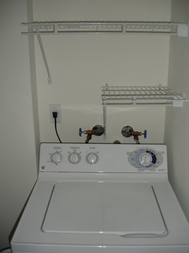 The Collins Condo Renovation - Before and After - Modern - Laundry Room ...