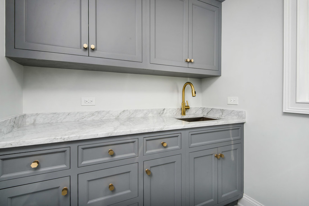 Upstairs Laundry Room - Transitional - Laundry Room - Chicago - by ...