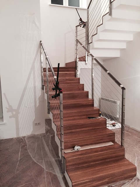 Перила лестниц - Contemporary - Staircase - Moscow - by Лестницы ...