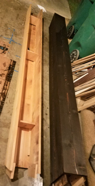 10" Cedar Arched Ceiling Beams - Living Room - Houston - by Dancing ...