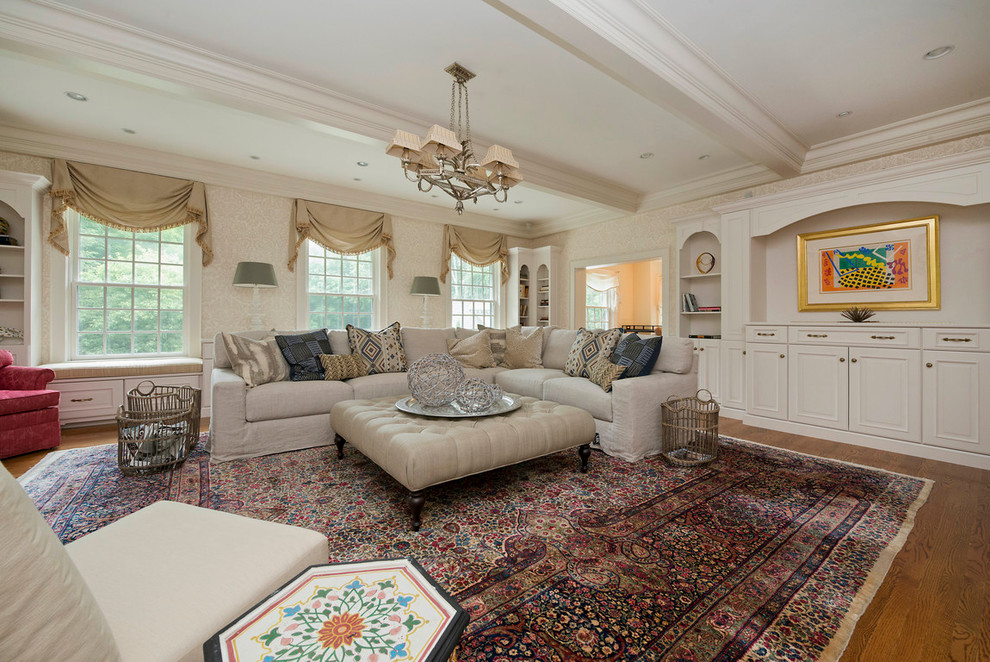 107 Love Lane, Weston, MA 02493 - Traditional - Living Room - Boston ...