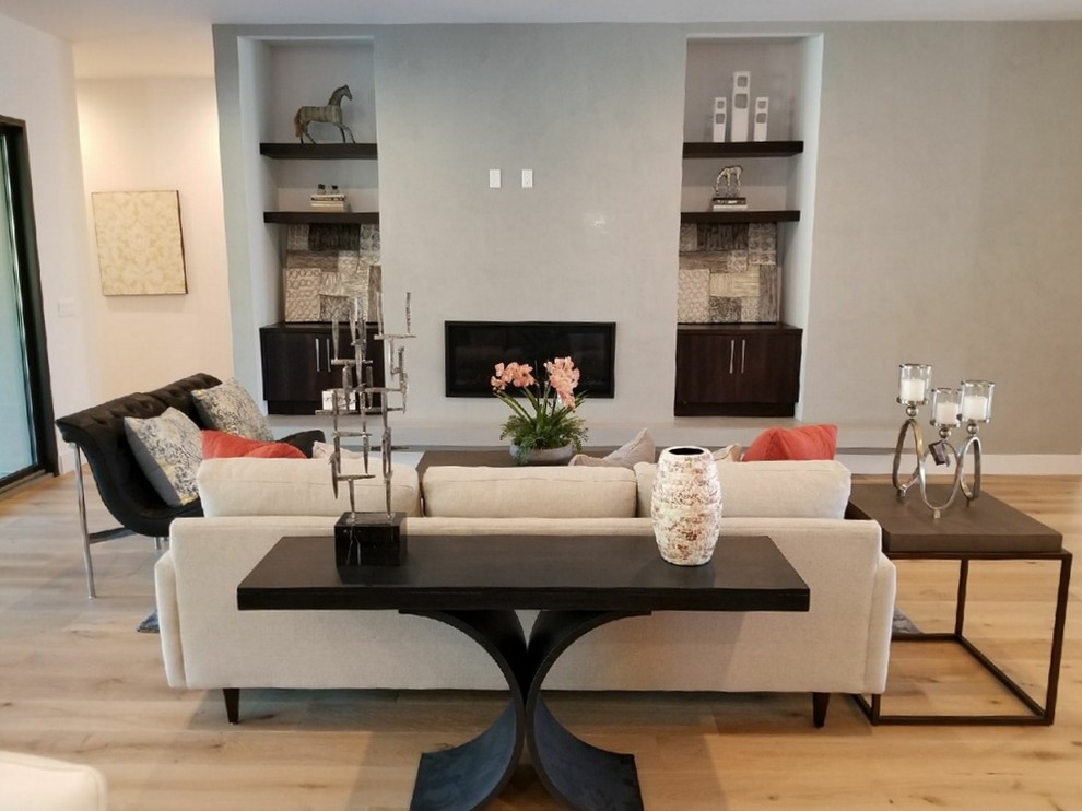 1474 El Tejon Sacramento, CA 95864 Home Staging - Modern - Living Room ...