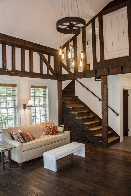 1840s Farmhouse - Farmhouse - Living Room - Cleveland - by Hazel Tree ...