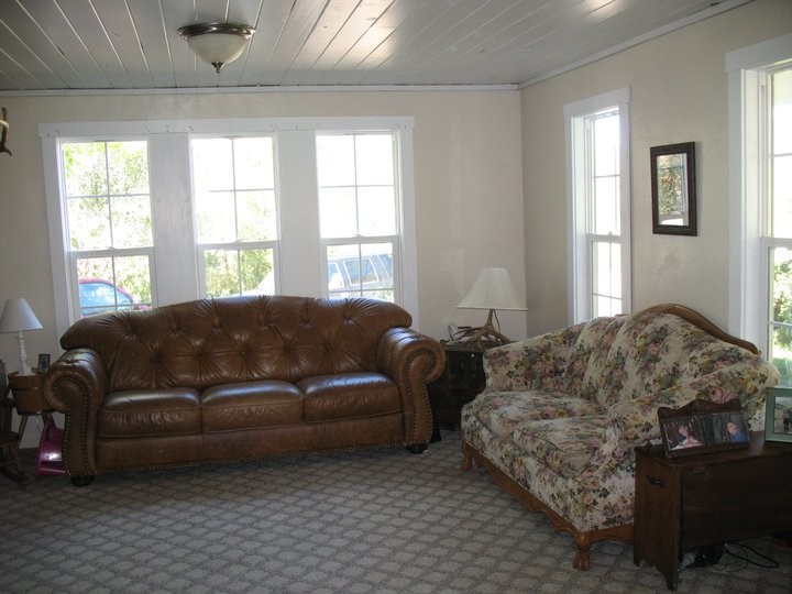 1920 Farm House Restoration - Traditional - Living Room - Denver - by ...