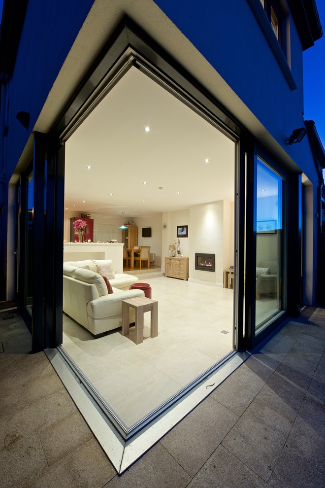 2 storey extension and attic conversion - Contemporary - Living Room ...