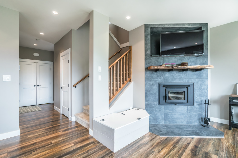 2 Storey Level Entry Family Home - Modern - Living Room - Other - by ...