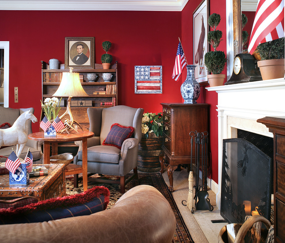 2008- Holiday House - Traditional - Living Room - New York - by Diane ...
