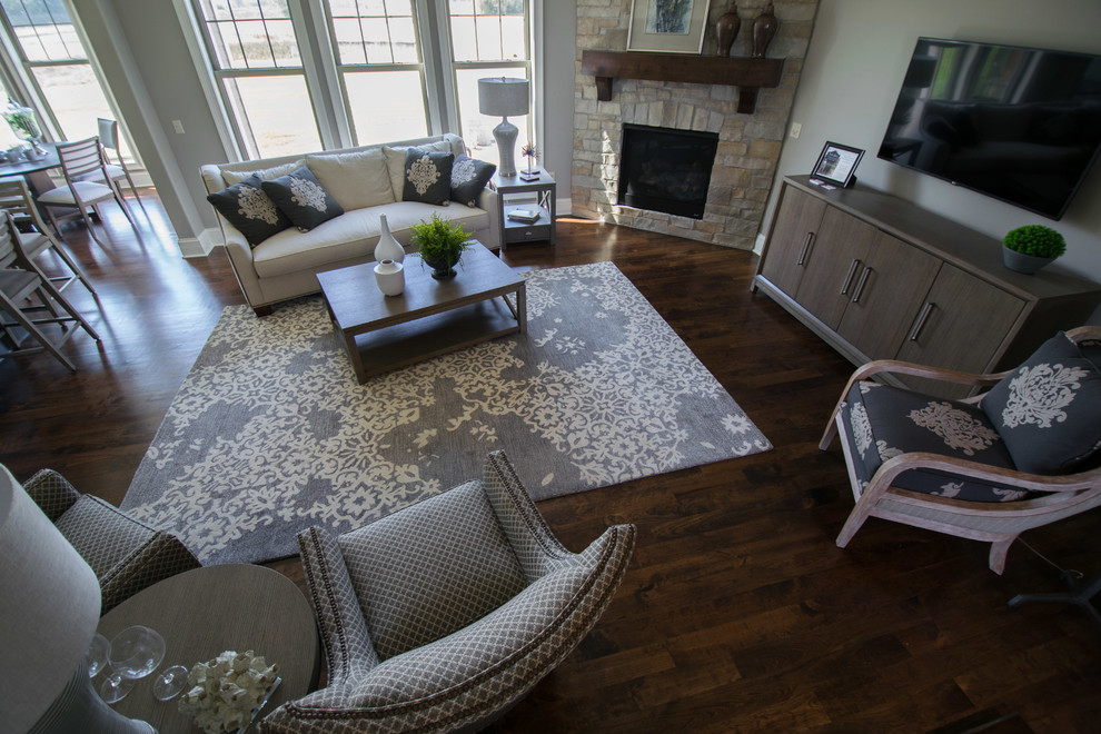 2017 Parade of Homes - Transitional - Living Room - Milwaukee - by ...