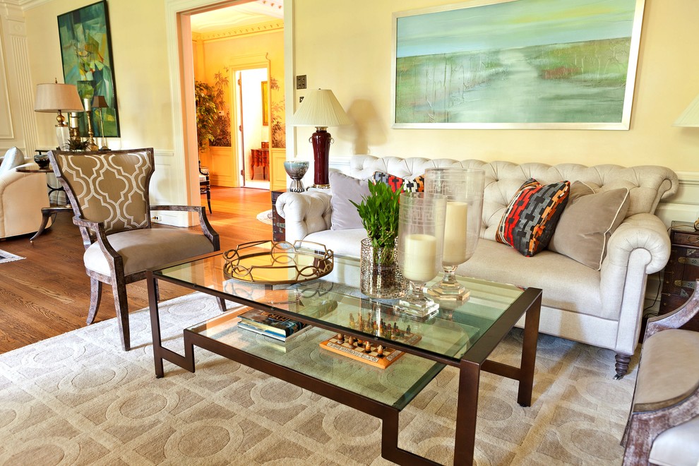 25. Historic Traditional House - Living Room - Living Room - St Louis ...