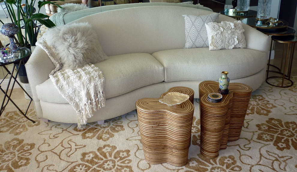 25th Floor Aerie - Eclectic - Living Room - Miami - by Robin Lechner ...