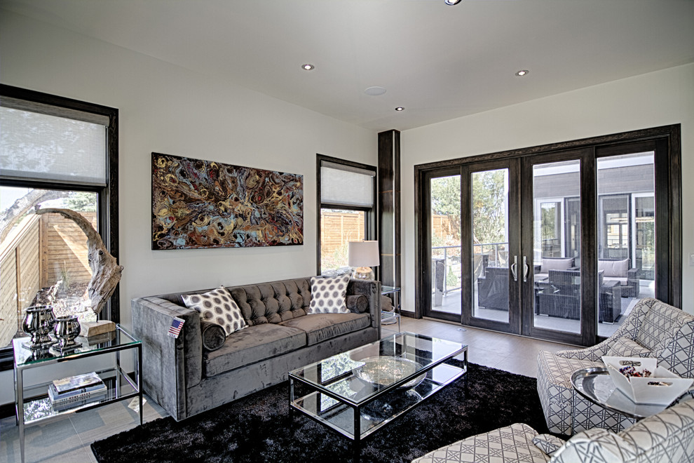 4102-1 A St SW - Living Room - Calgary - by DEZIN | Houzz
