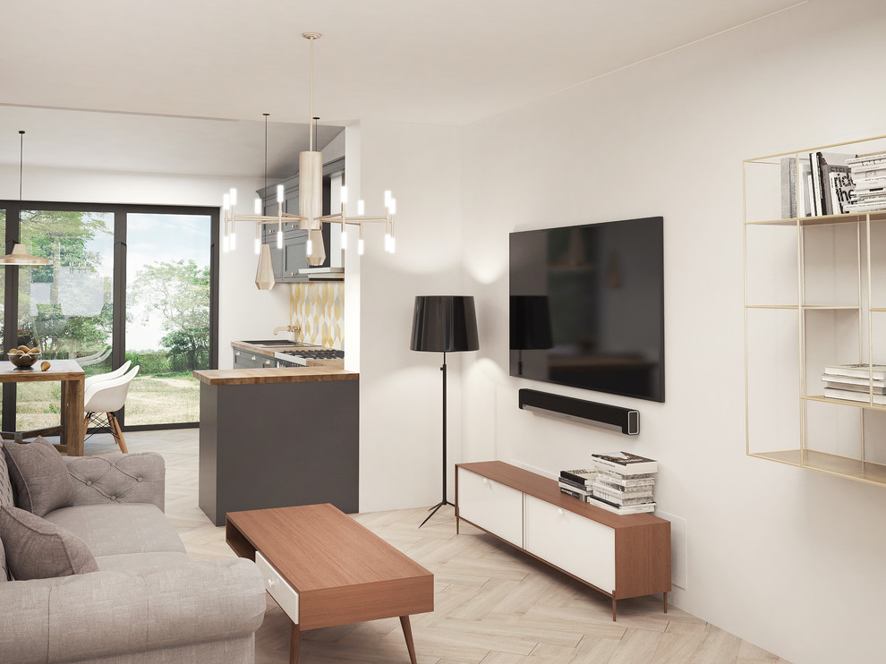 4m rear Extension and Full Interior Refurbishment - Modern - Living ...