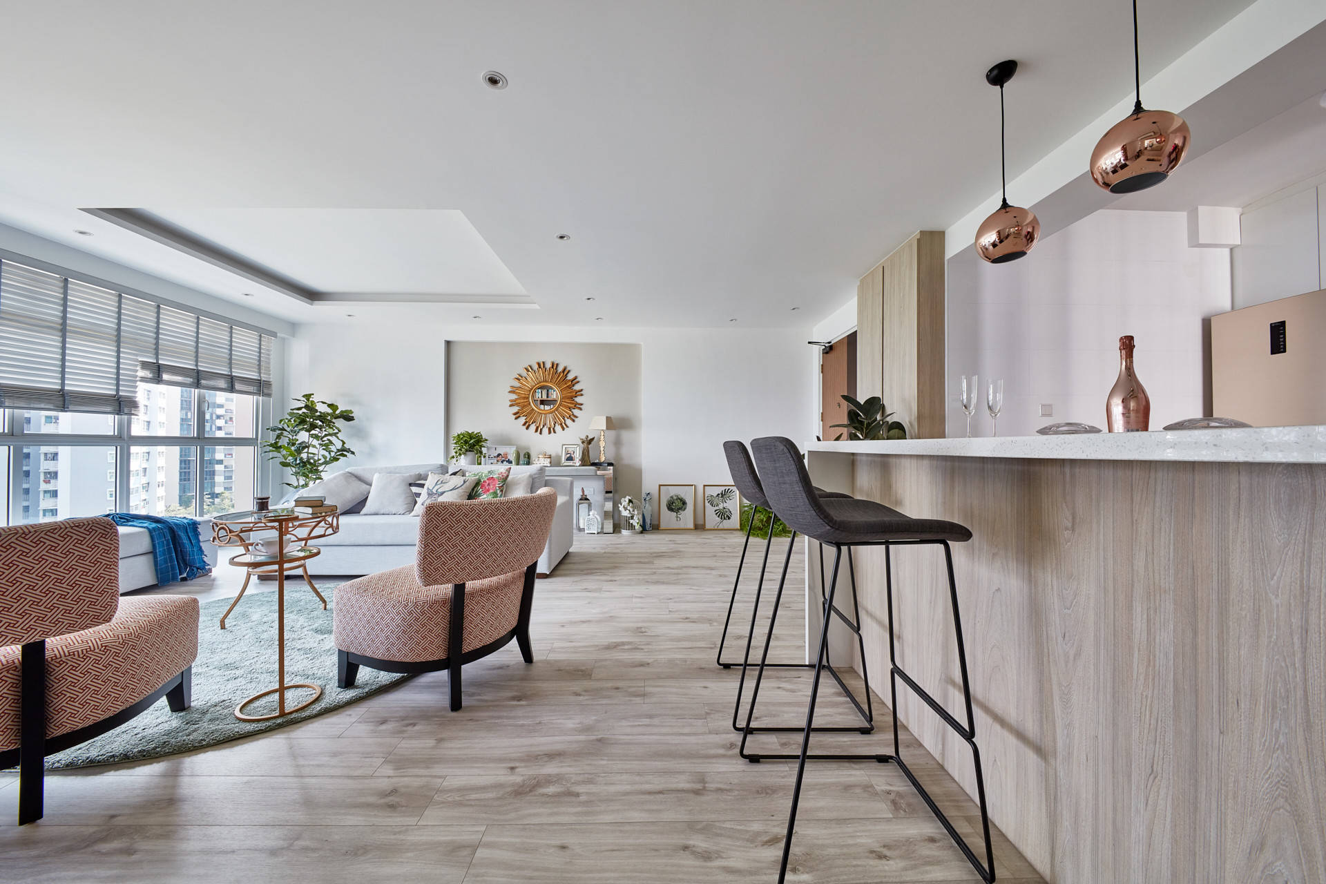 Tour a 5-room HDB Flat Renovated with Inspiration from 5-star Hotels ...