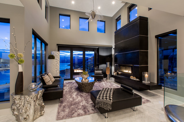 50 shades of grey - Contemporary - Living Room - Vancouver - by ...