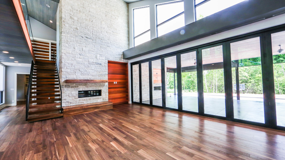 5658 Modern Home - Modern - Living Room - Indianapolis - by Duke Homes ...