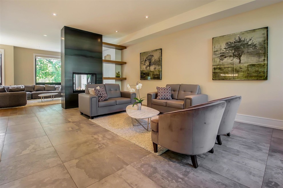 588 Conacher Dr. - Modern - Living Room - Toronto - by Rubix Home ...