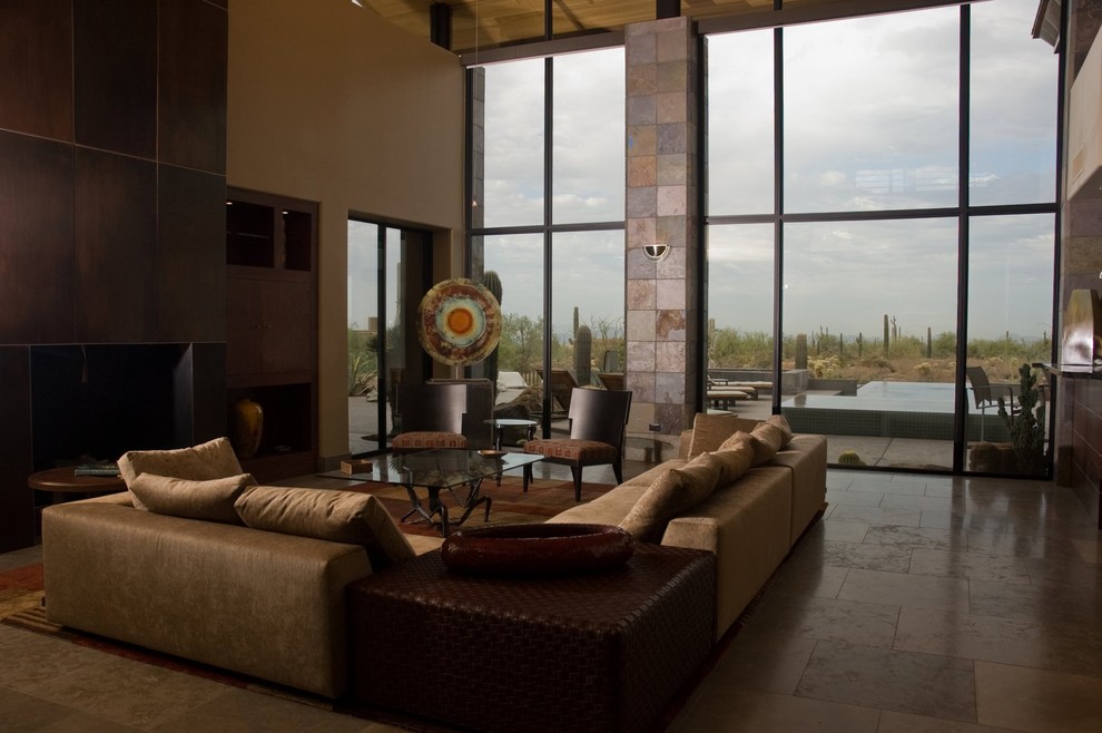 600 Series Window Wall - Contemporary - Living Room - Phoenix - by ...