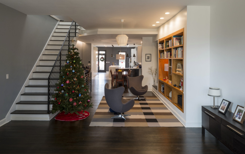 718 Oakley - Contemporary - Living Room - Chicago - by Burhani Design ...