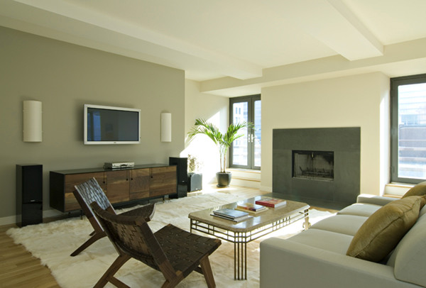 92 Warren Condos - Modern - Living Room - New York - by Chelsea Atelier ...