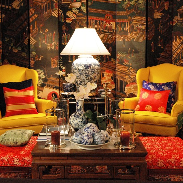 "A Backwards Glance" - Traditional - Living Room - Chicago - by Sanjay ...